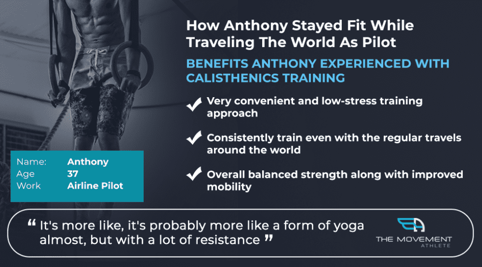 How Anthony stayed fit while traveling the world as pilot - The ...