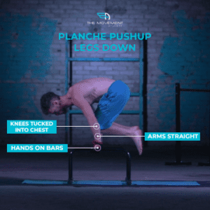 Planche Pushup Legs Down - The Movement Athlete
