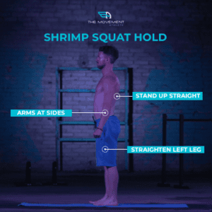 Shrimp Squat Hold - The Movement Athlete