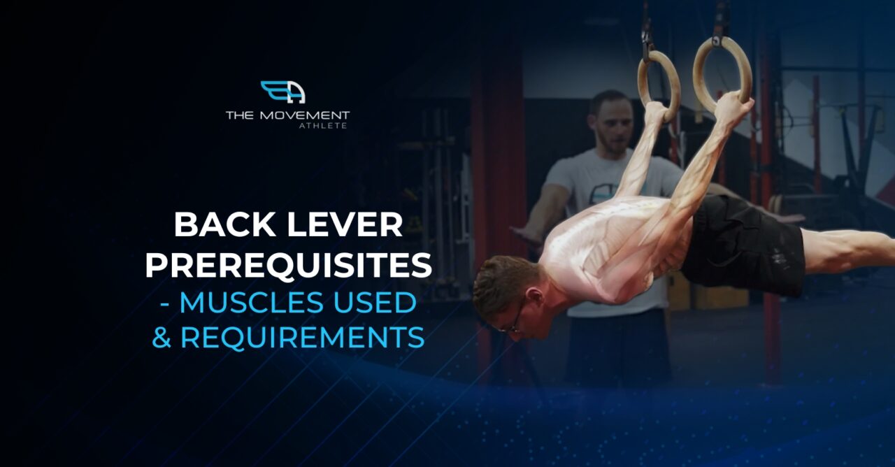 Back Lever Prerequisites: Muscles Used & Requirements - The Movement ...