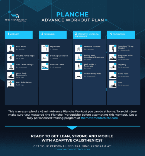 Planche Workout for All Levels - The Movement Athlete